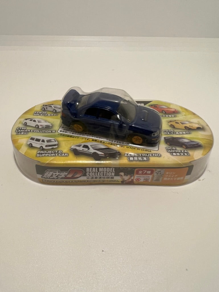 Real Model Collection Initial D GC8 Impreza Diecast Car Sealed 1/80 Sc ...