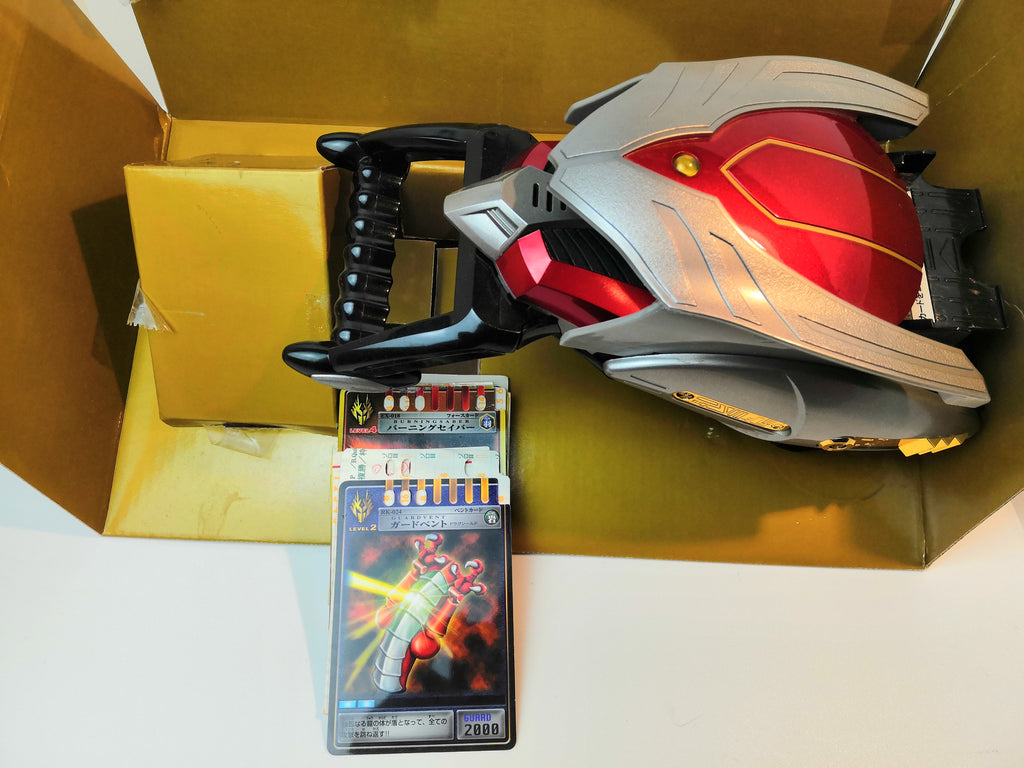 Bandai DX Drag Visor Kamen Rider Ryuki Opened Box – Senpai Mart
