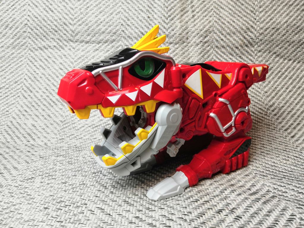 BANDAI Power Rangers Dino Charge DX Gaburevolver & DX Minityra – Senpai ...