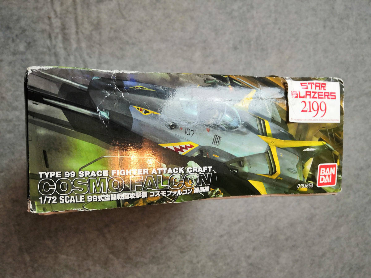 Star Wars Model Kit Starblazers Yamato 2202 Type 99 Cosmo Falcon Bandai ...